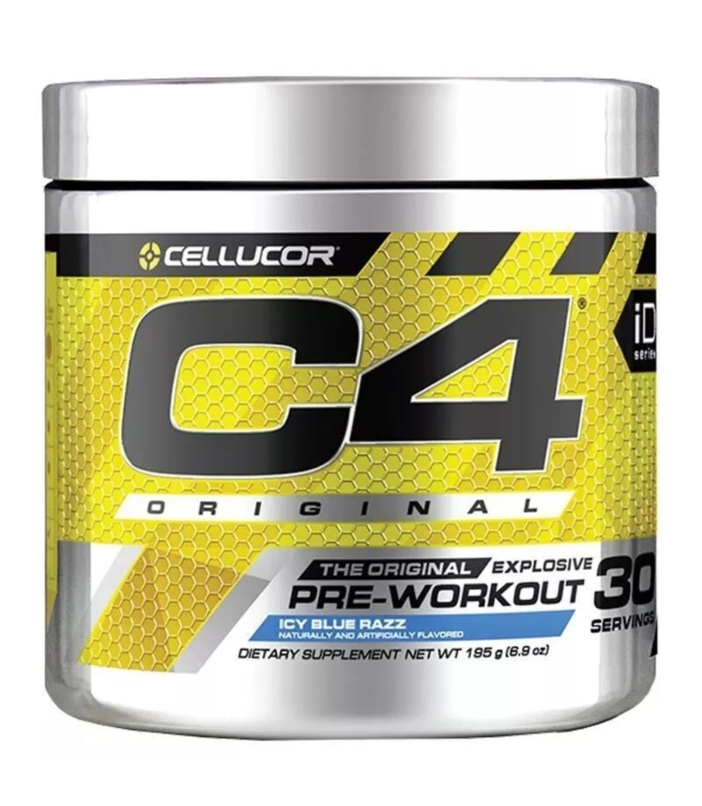 Cellucor C4 Ripped Pre Workout Powder Blue Raspberry 180G – Oh You ...